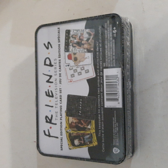 Warner Bros. | Games | Friends Tv Show Special Edition Playing Card Set ...